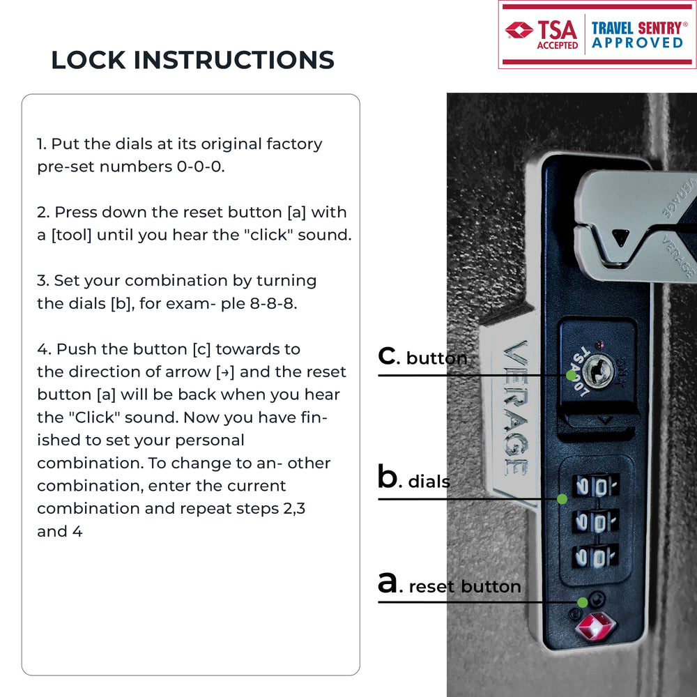 VERAGE Luxe Diamond - Carry-On